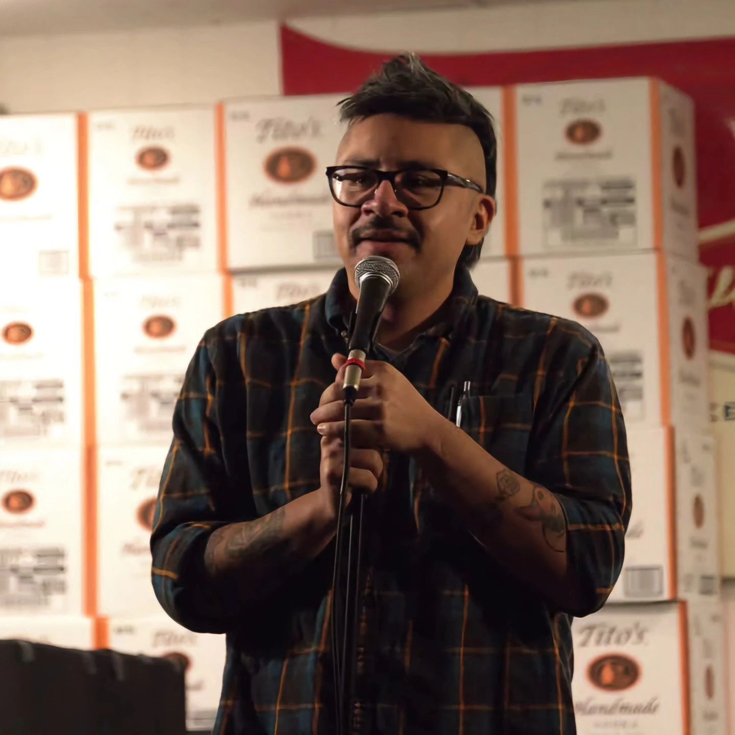 Luis Uz is on a journey to laugh through his grief